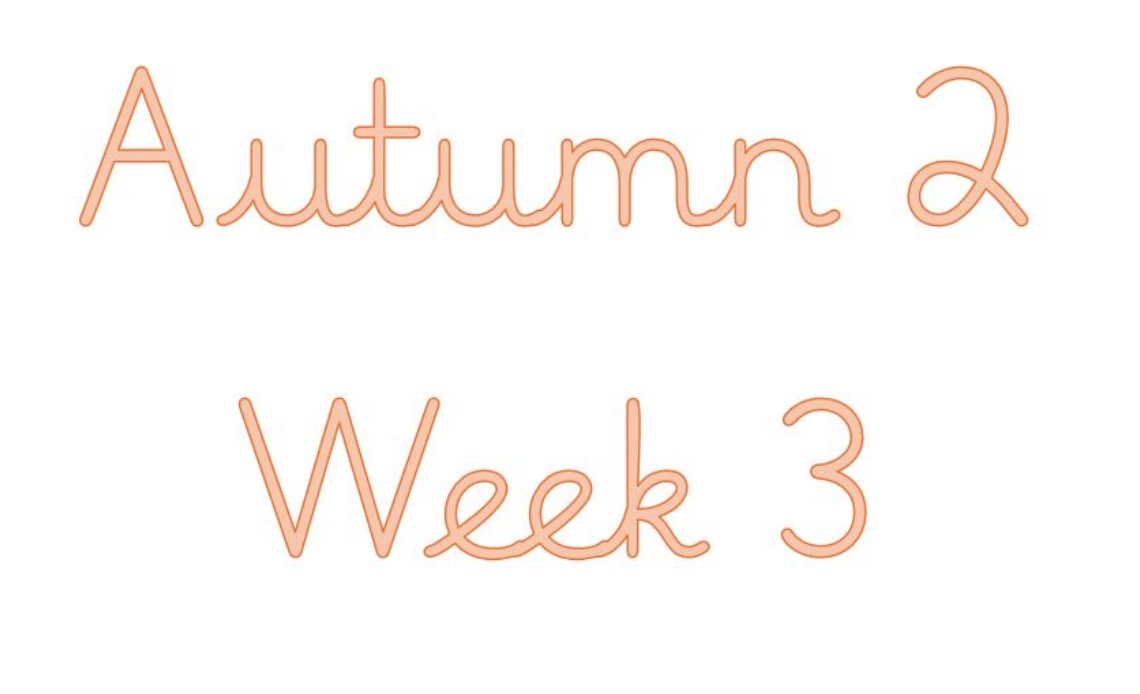 Howard Junior School - Autumn 2 Week 3